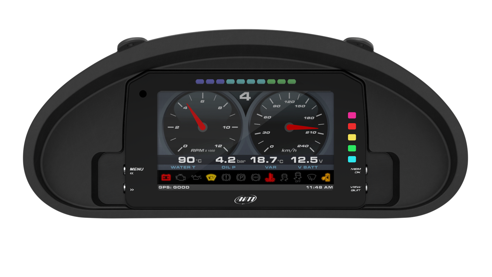 BMW E46 Digital Dash Cluster Mount | Racing Display