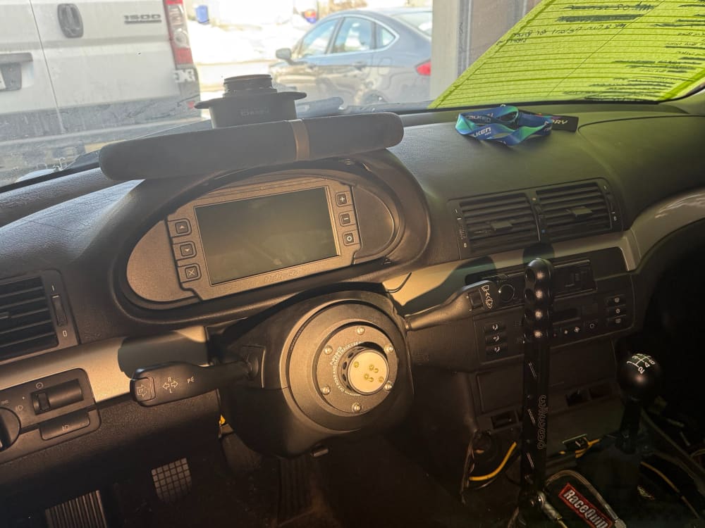 BMW E46 Digital Dash Cluster Mount | Racing Display