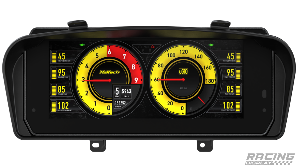 Ford Falcon Haltech UC-10 Dash Cluster Mount – Racing Display