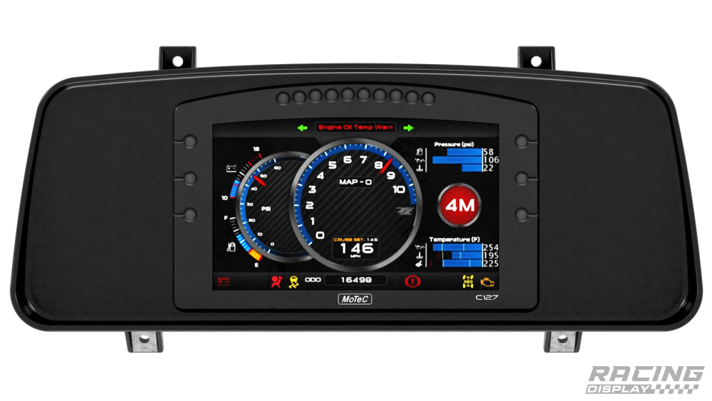Ford Falcon XF Digital Dash Cluster Mount | Racing Display