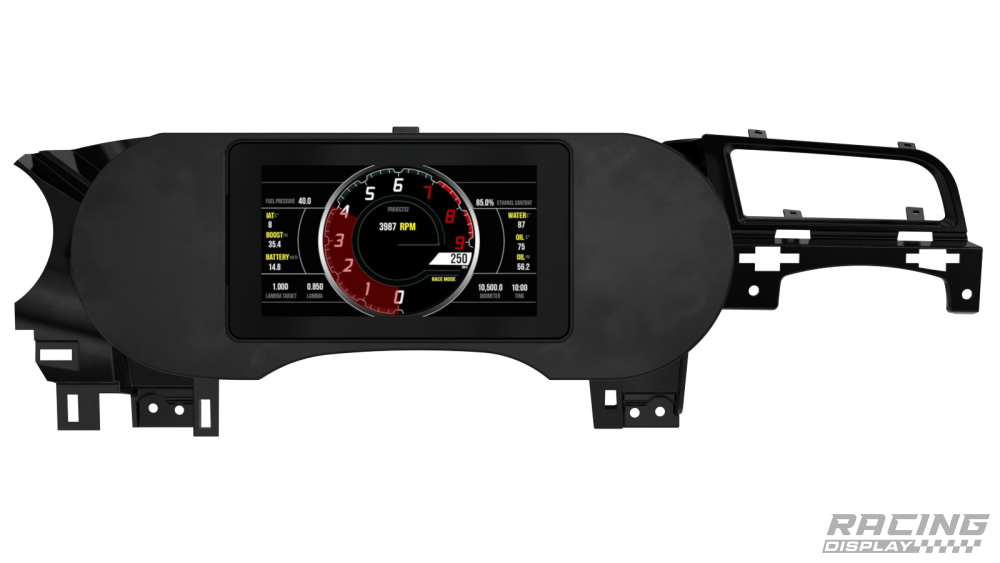 Ford Mustang S550 Digital Dash Cluster Mount | Racing Display