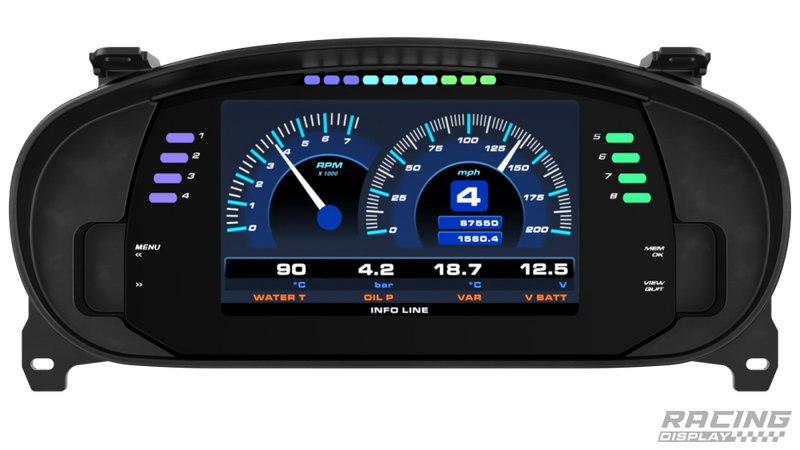 Honda Civic 6th Gen 95-00 AiM/Link MXG Dash Cluster Mount – Racing Display