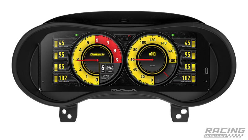 Jeep Grand Cherokee Haltech UC-10 Dash Cluster Mount – Racing Display