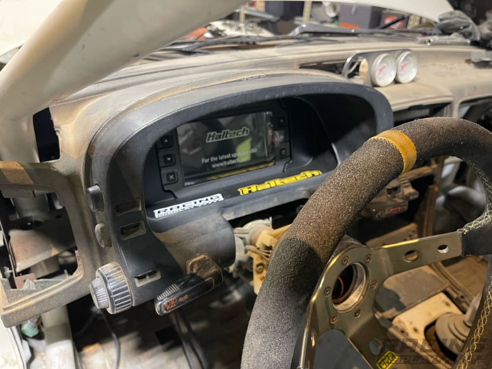 Mazda RX-7 FC Dash Cluster Mount | Racing Display