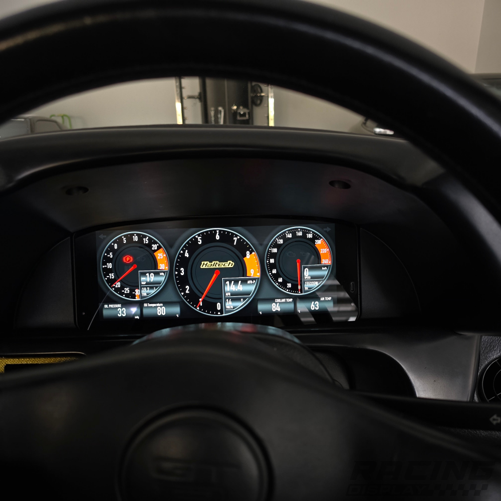 Nissan Skyline R32 Dash Cluster Mount | Racing Display