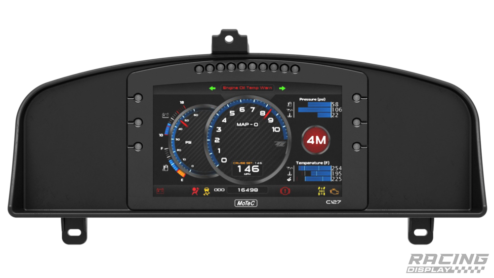 Nissan Skyline R33 Dash Cluster Mount | Racing Display