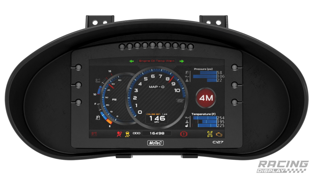 Subaru WRX STI GR & GV 2008–14 Dash Cluster Mount – Racing Display
