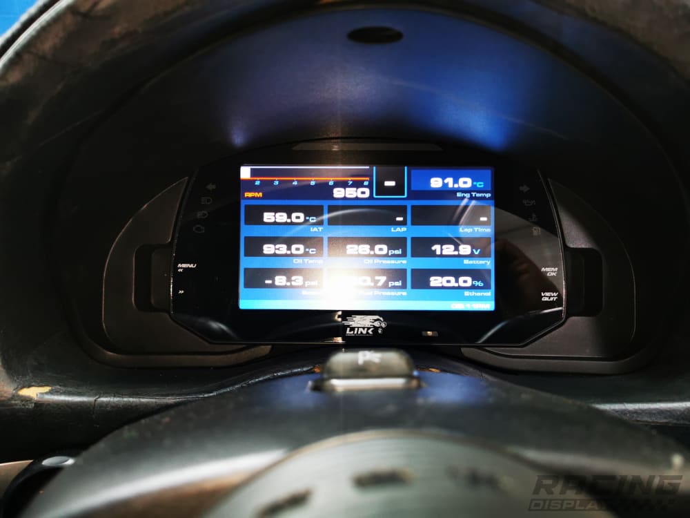 Subaru Legacy/Liberty 4th Gen AiM/Link MXG Dash Cluster Mount – Racing ...