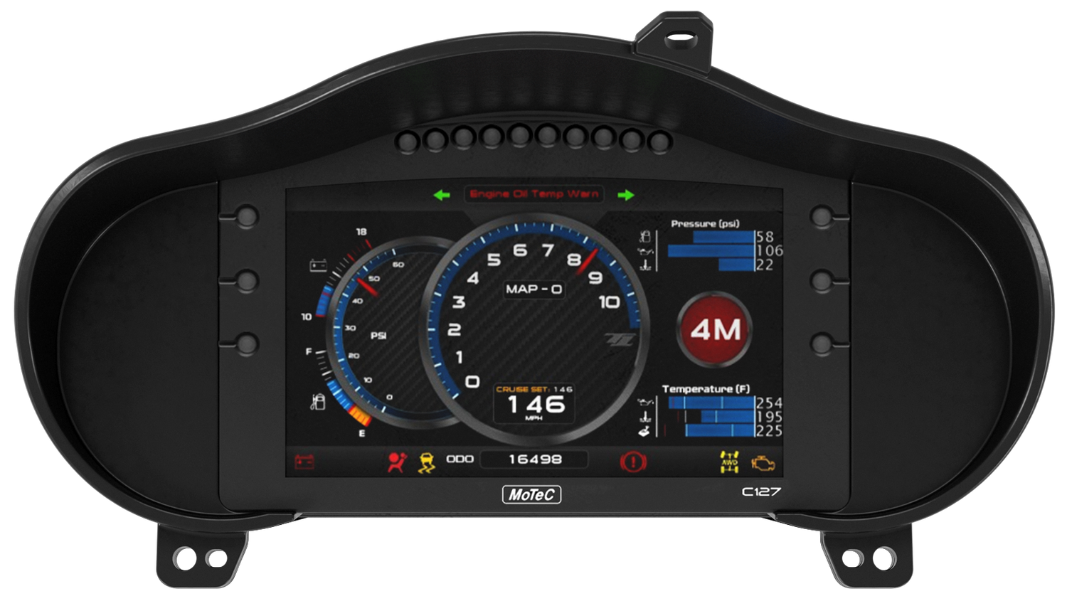 Toyota Dash Clusters – Racing Display